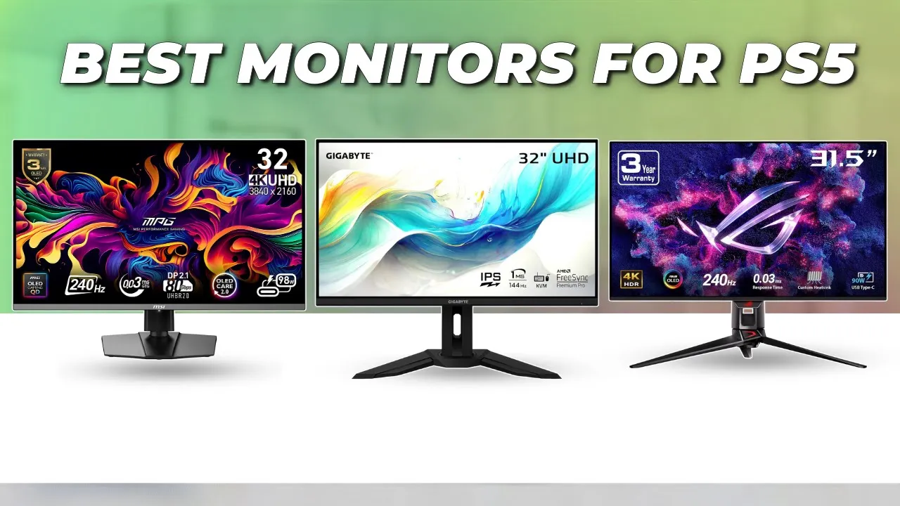 Best Monitor for PS5 2025 | Maximize Your Gaming Setup! - CouponOffer